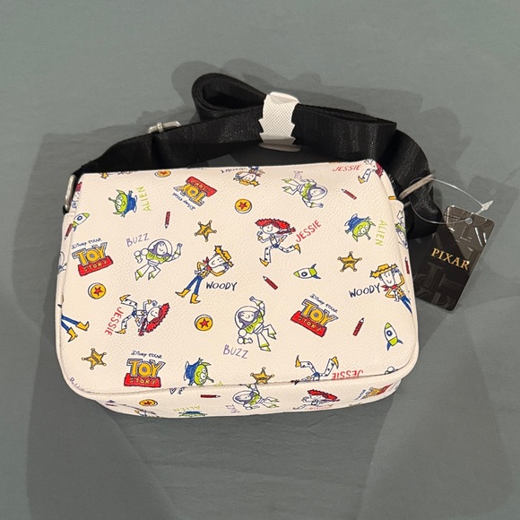 Pixar | Bags | Pixar Toy Story Crossbody Bag White | Poshmark